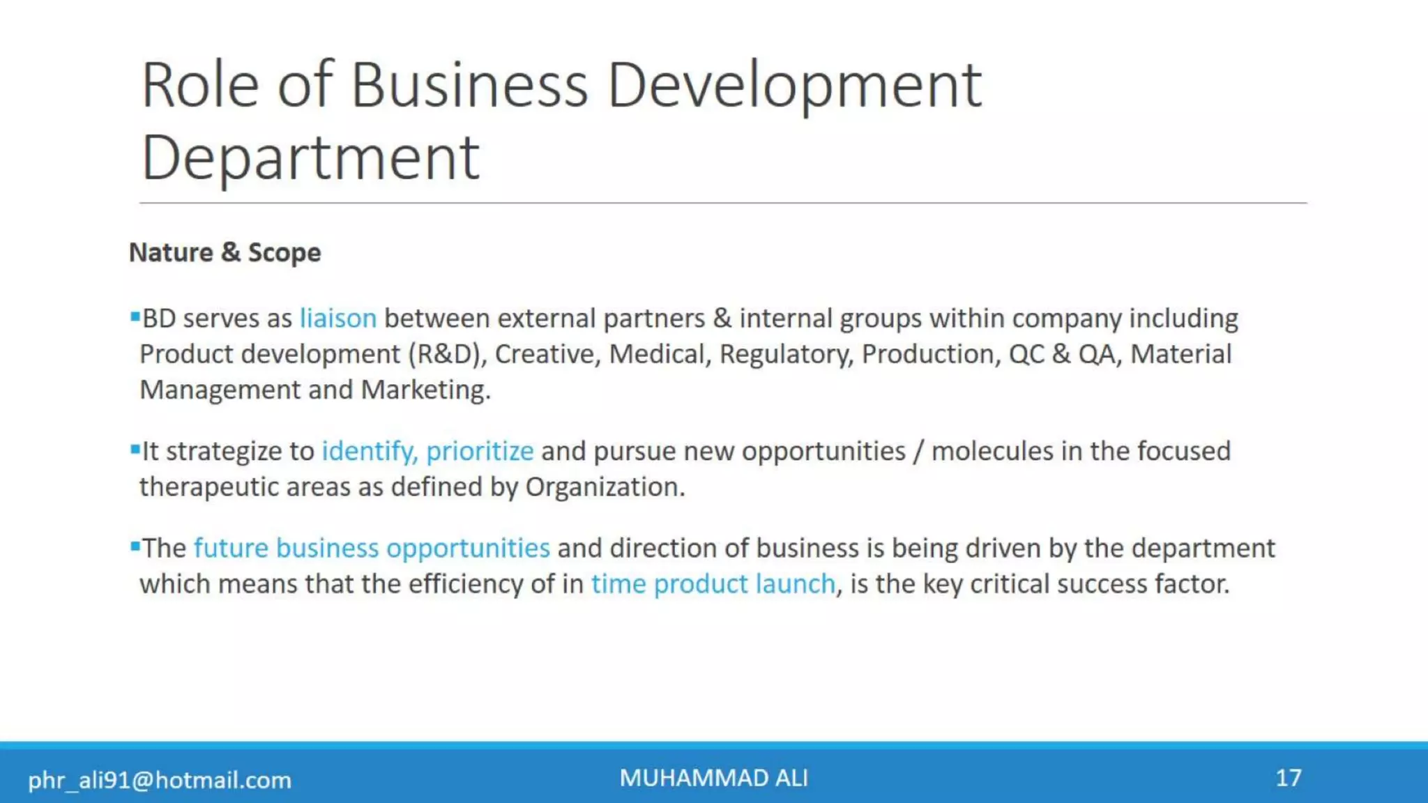 Business Development & In-Licensing Overview in Pharmaceuticals | PPTX