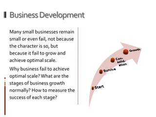 Business development model | PPTX