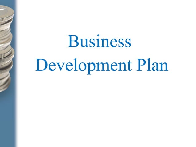 Business development plan | PPT