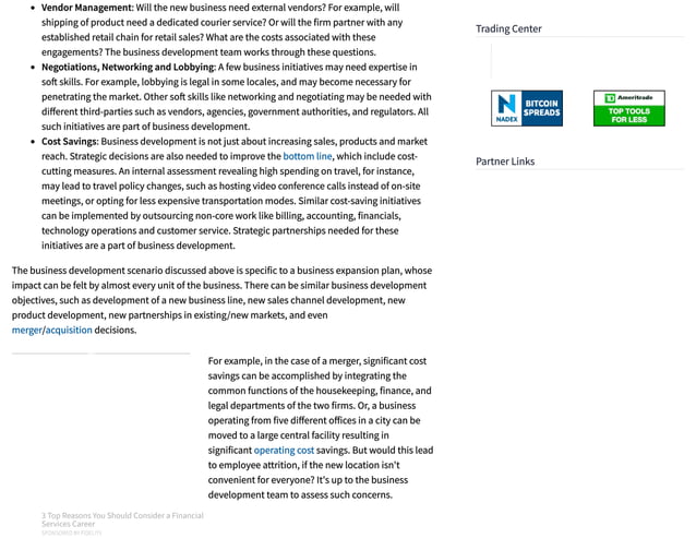 Business development the basics | PPT