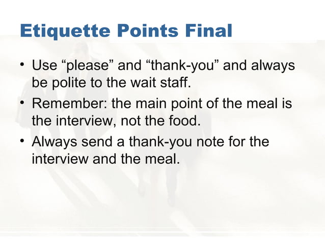 Business dining etiquette | PPT | Cooking | Food & Drink