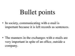 Business e mai | PDF