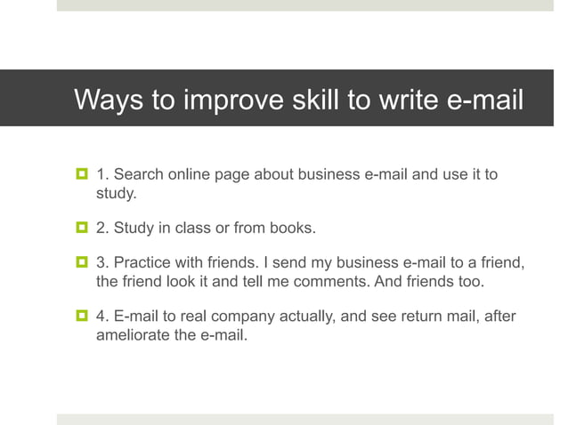 Business email | PDF