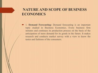 Business economics | PPTX