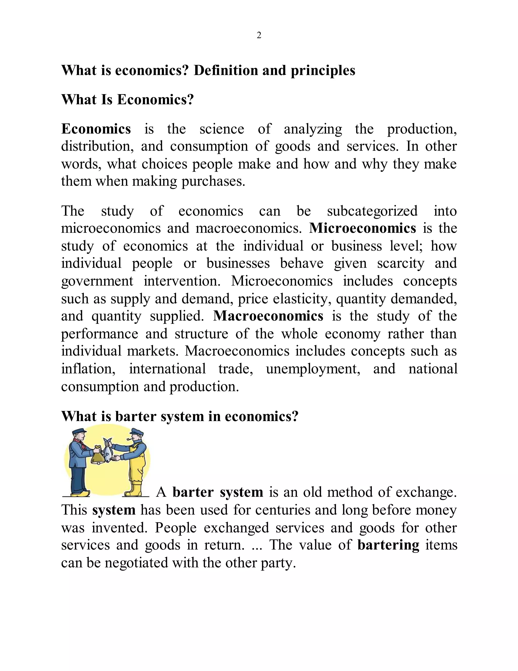 Business economics | DOCX