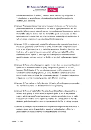 Business economics objective based questions | PDF