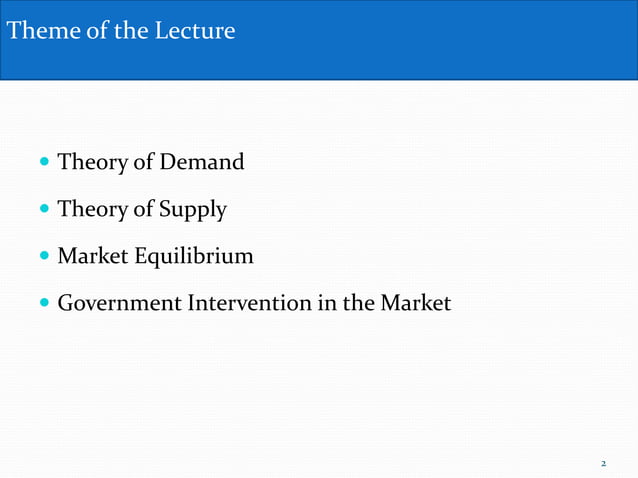 Business economics lecture_2 | PPT