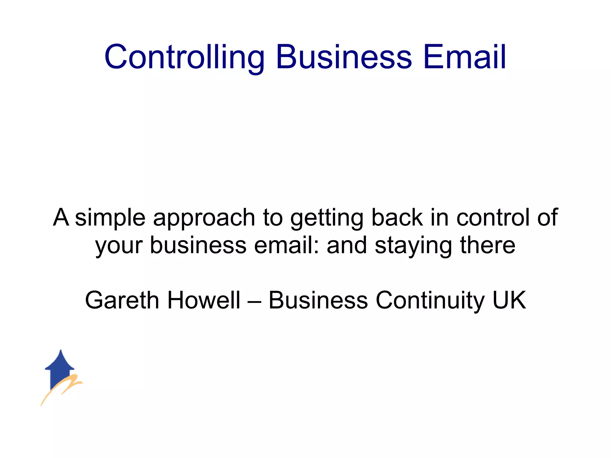 Controlling Business Email | PPT