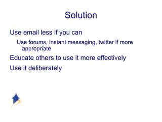 Controlling Business Email | ODP | Email | Internet