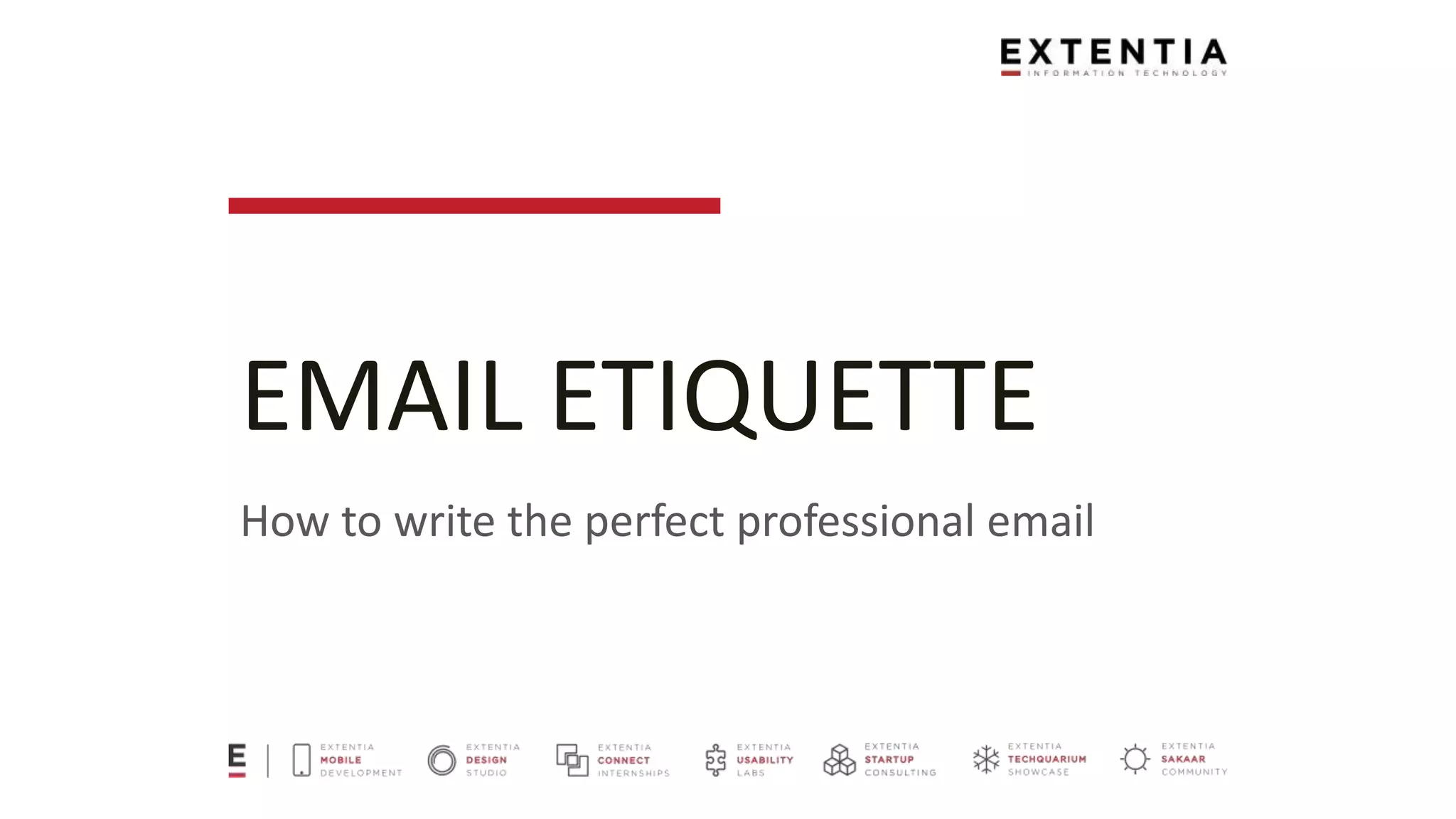 Email Etiquette for Business | PPTX