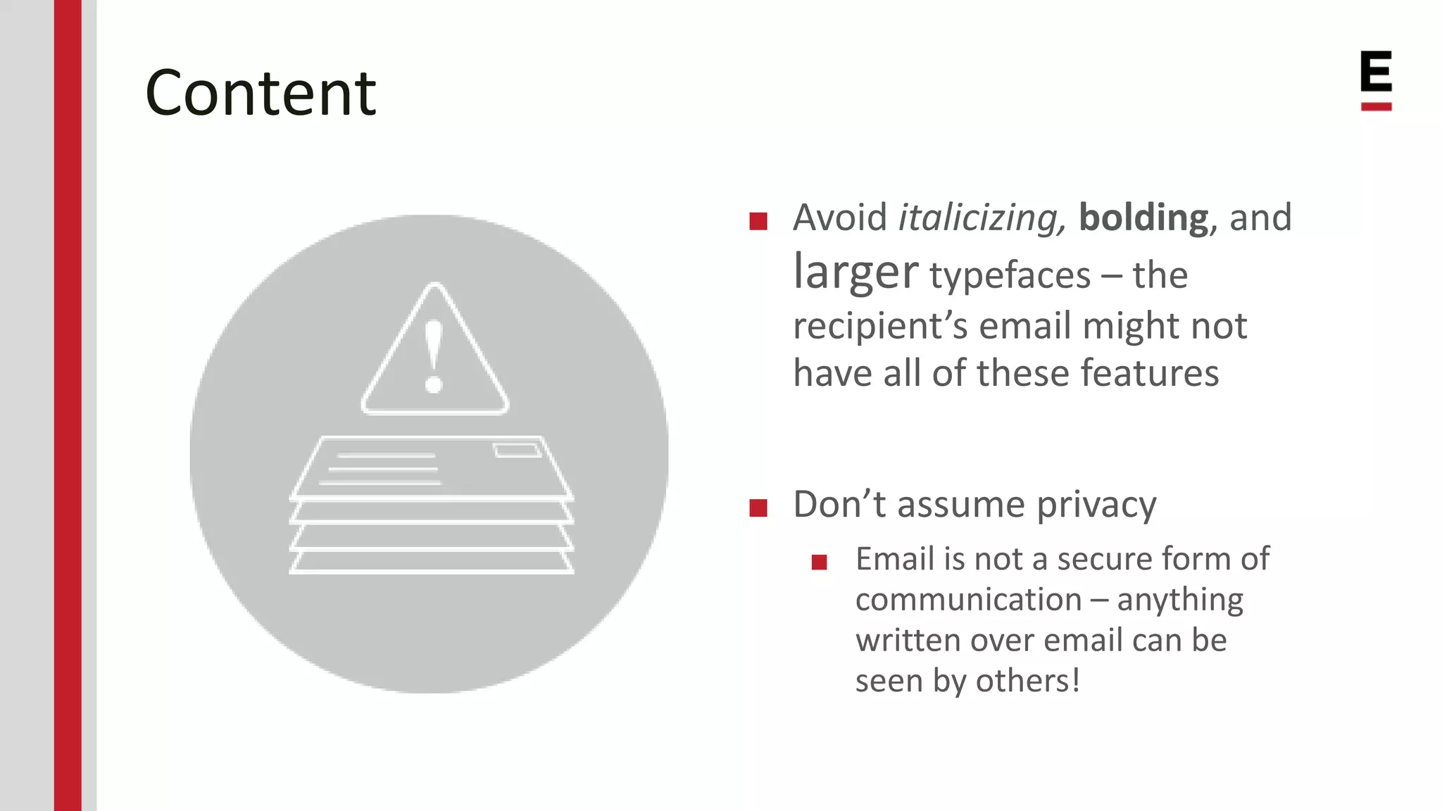 Email Etiquette for Business | PPTX