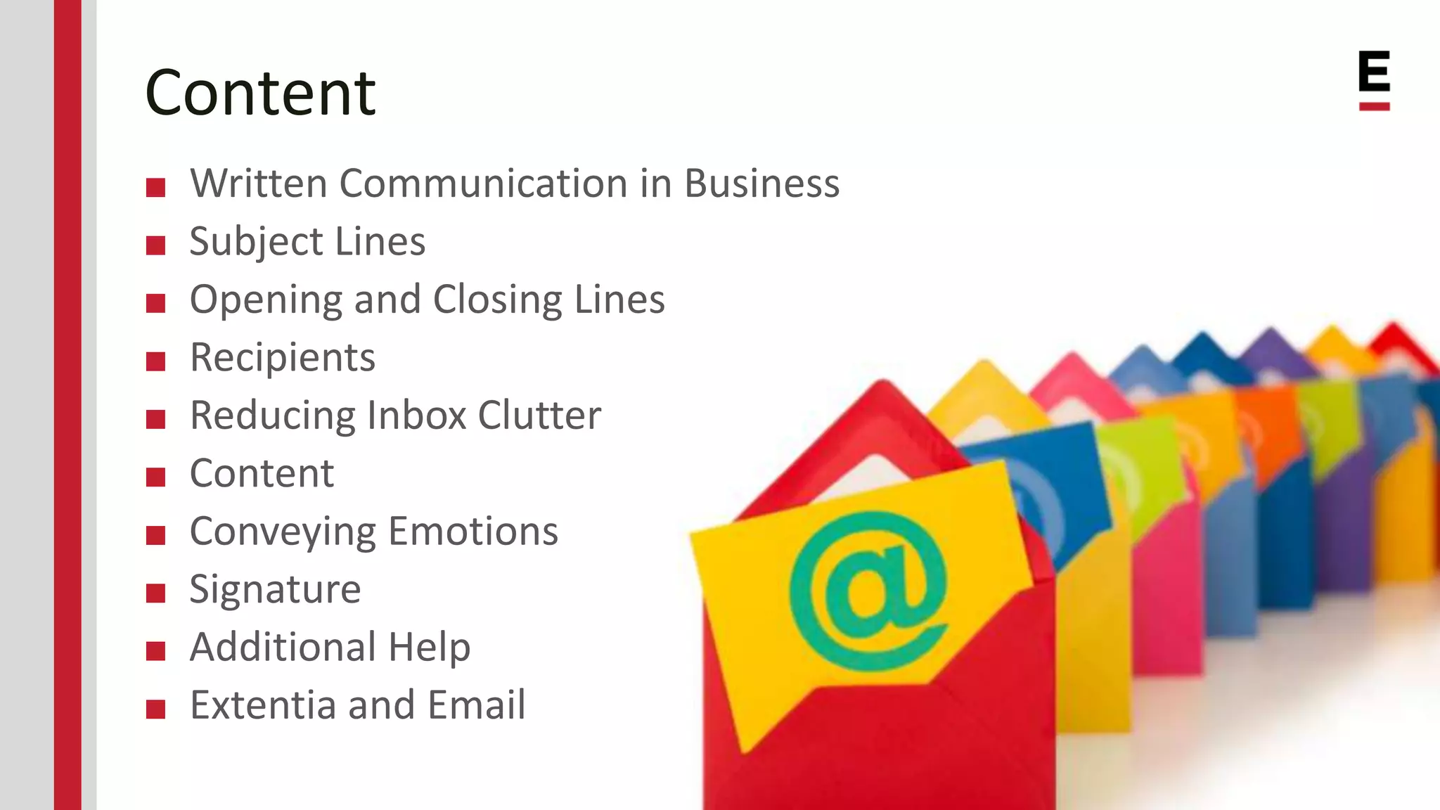 Email Etiquette for Business | PPTX
