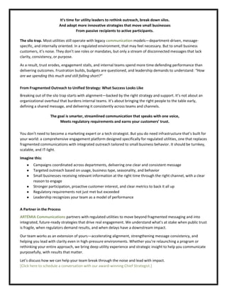 Business Engagement in the Utility Sector | PDF