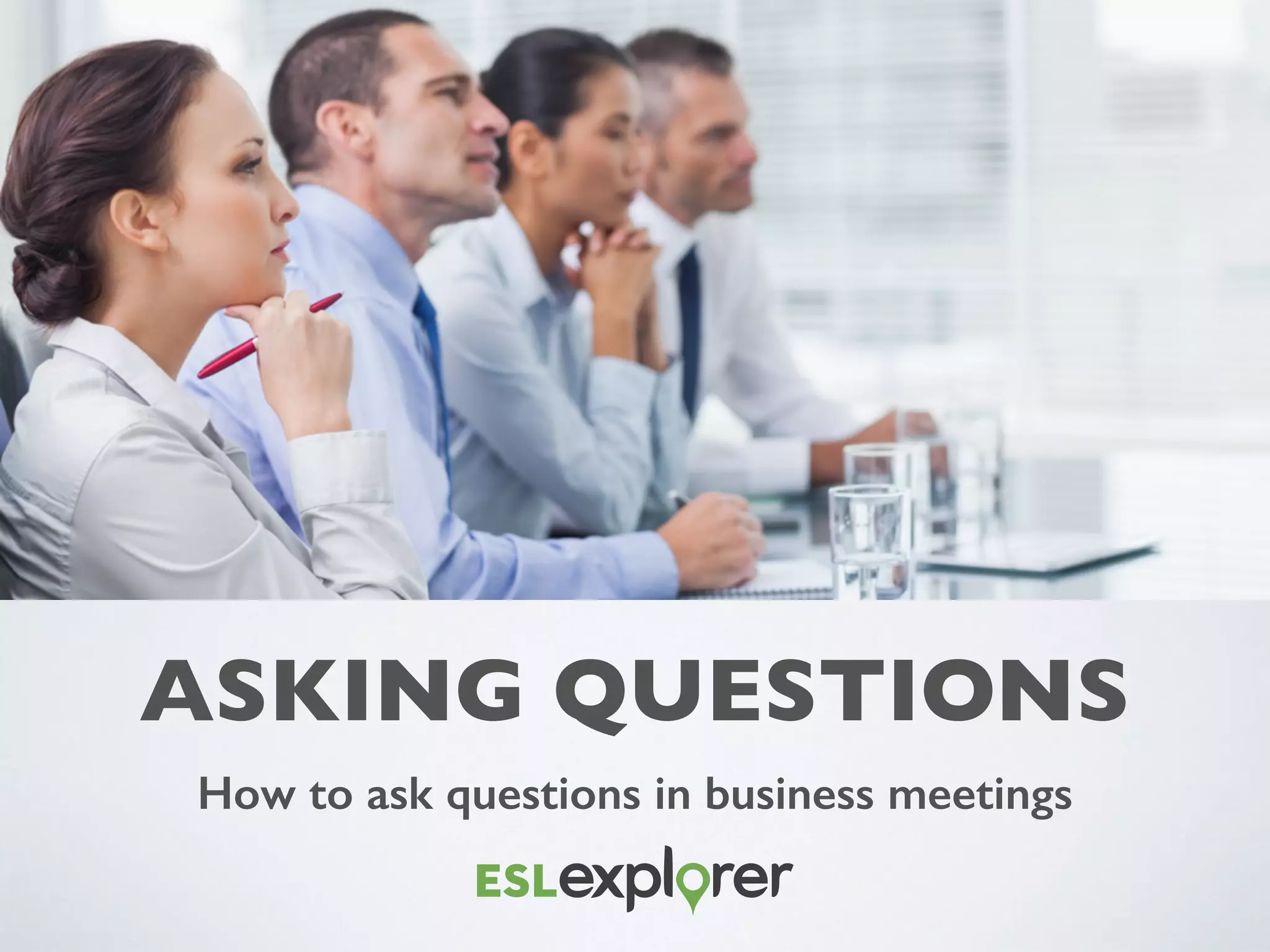 Business English: Questions | PPT