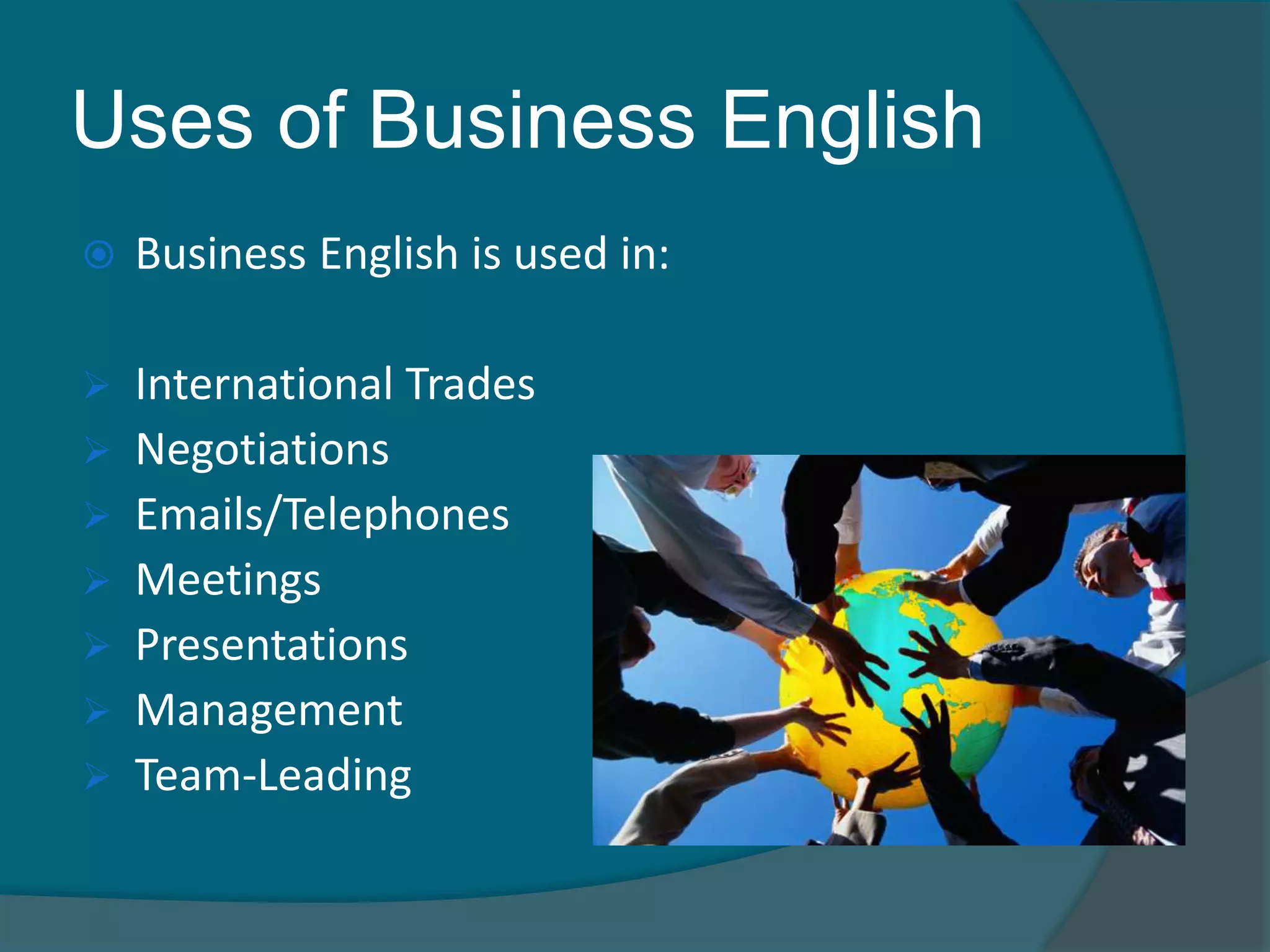 Business english | PPTX