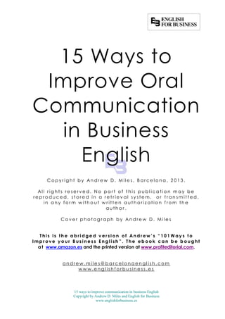 Business english | PDF