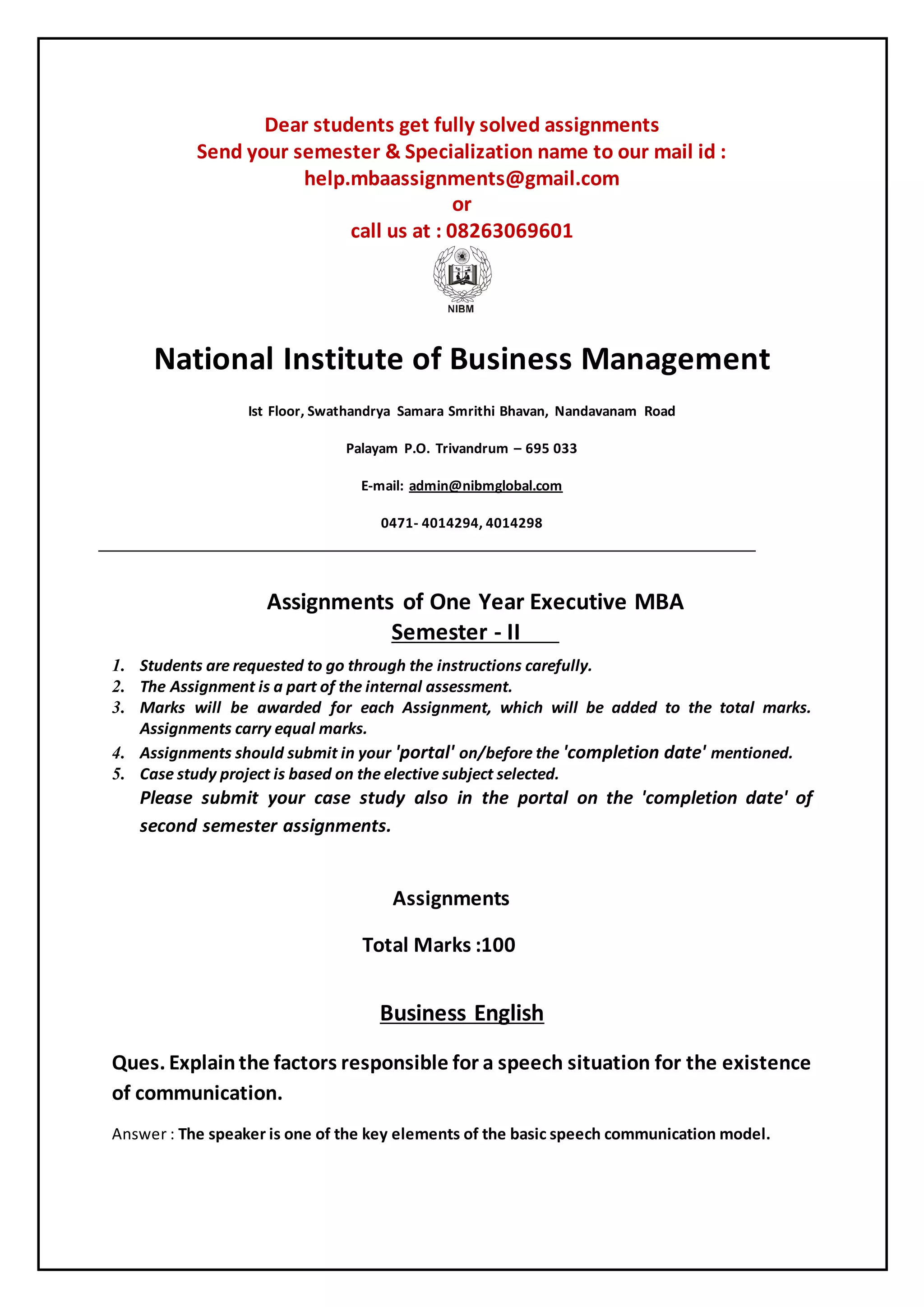 Business english | PDF