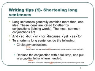 Business English - Writing for the Workplace2.ppt
