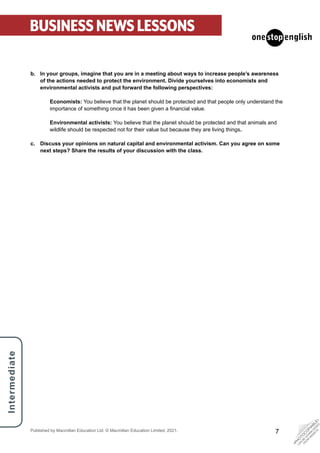 Business_English_Article_Saving_The_Environment_Intermediate_.pdf