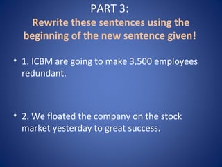 Business english competition | PPT