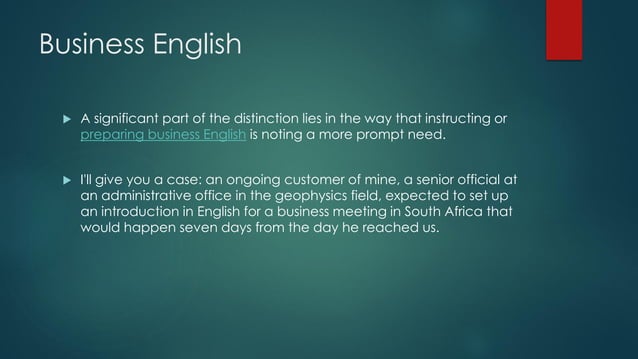 Business english course | PDF | Business | Business and Finance