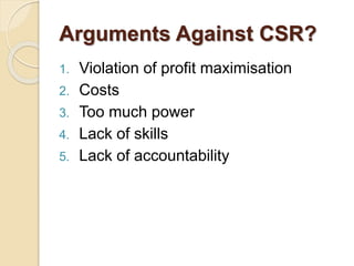 Business Culture And CSR Activities | PPT