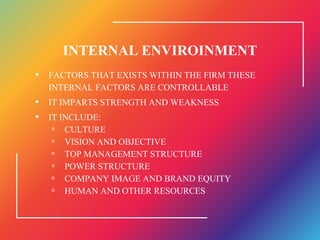 Types of business environment | PPTX