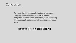 APPLE PRESENTATION | PPT
