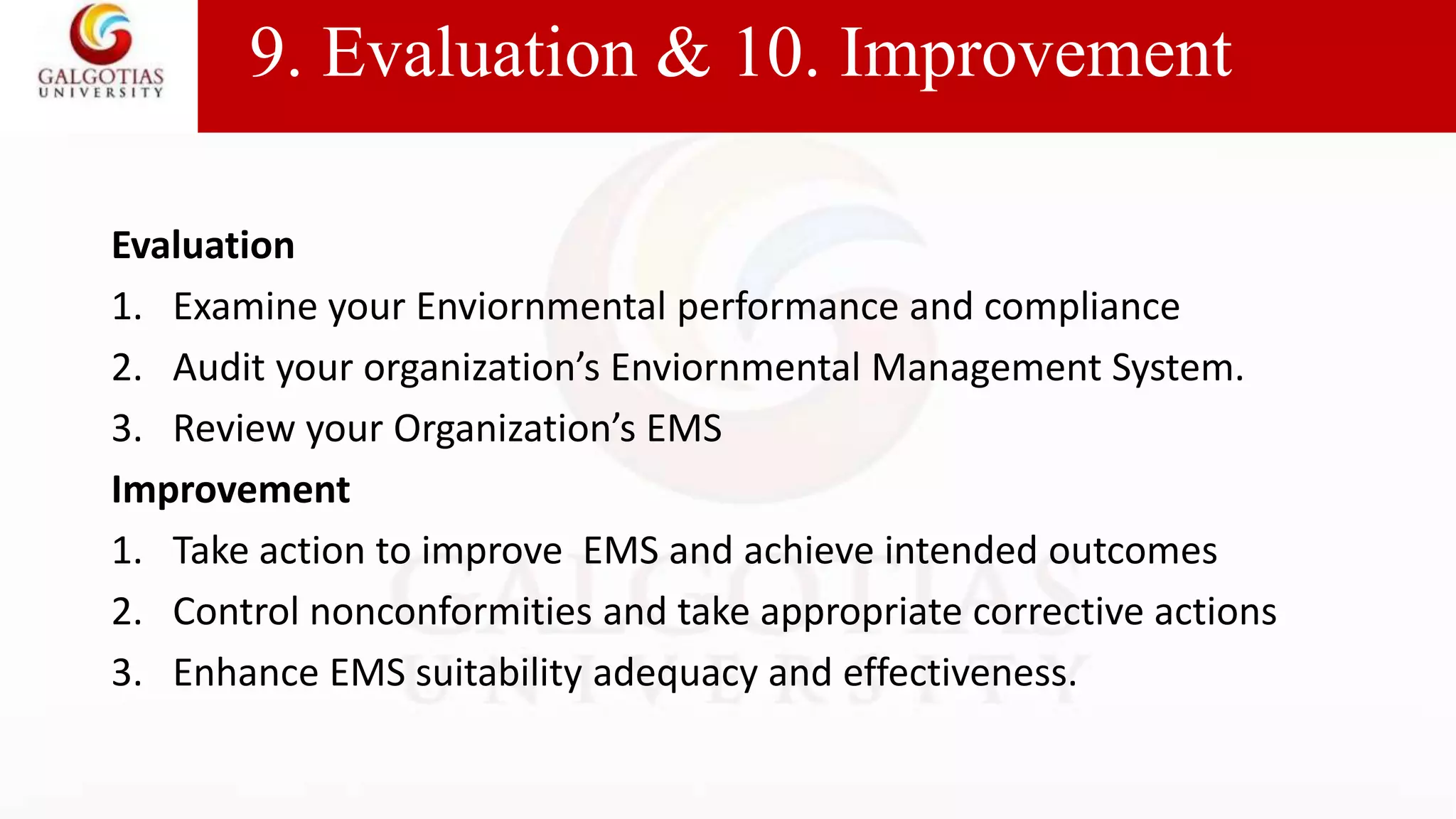 Environmental Management System ISO14001 | PPTX