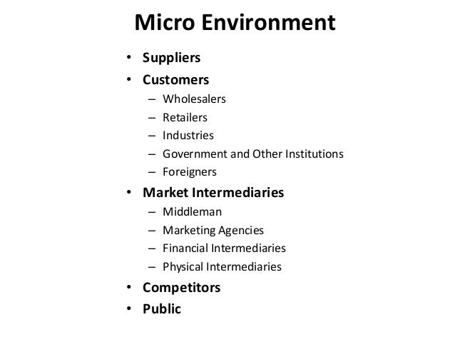 Business environment