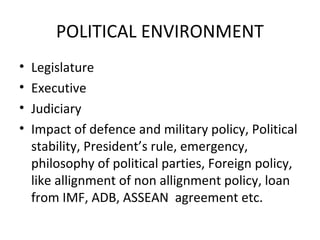 Business environment basics | PPT