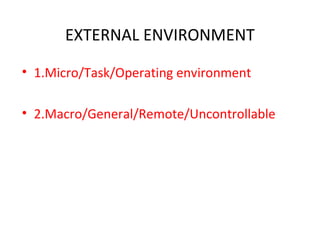 Business environment basics | PPT
