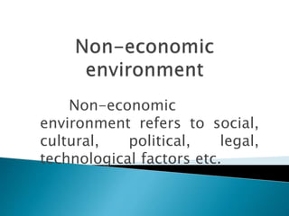 Business environment | PPT