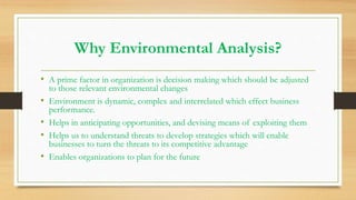 Business environment | PPTX