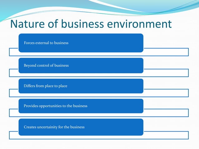 Business environment | PPT