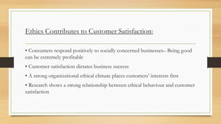 BUSINESS ETHICS AFFECTING PROFITABILITY | PPTX