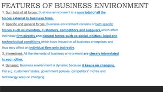 Business environment | PPT