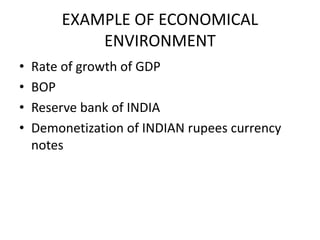 BUSINESS ENVIRONMENT.pptx | Green Solutions | Business