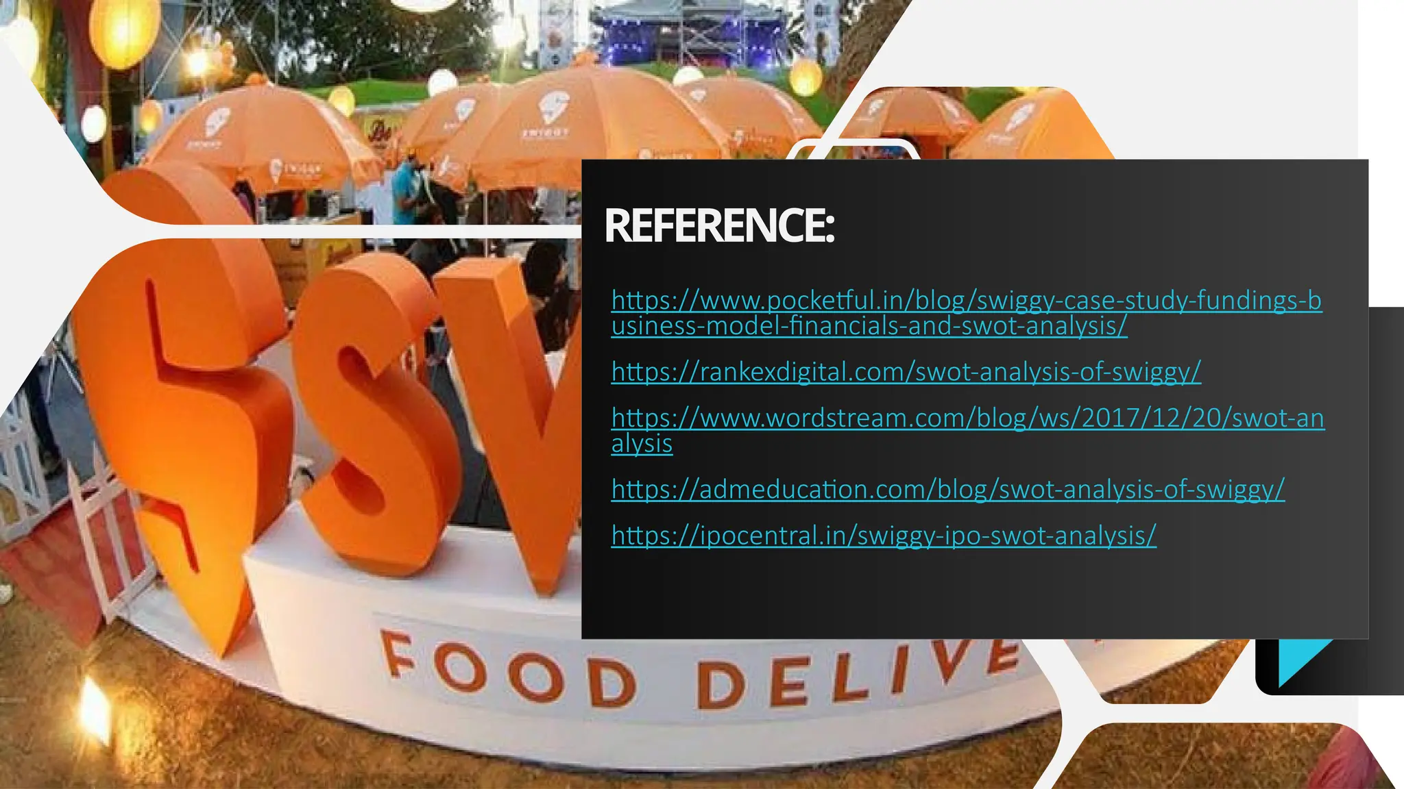 Business Environment - SWOT analysis of Swiggy.pptx