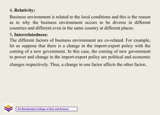 Business Environment-Concepts, Characteristics and Significance | PPT