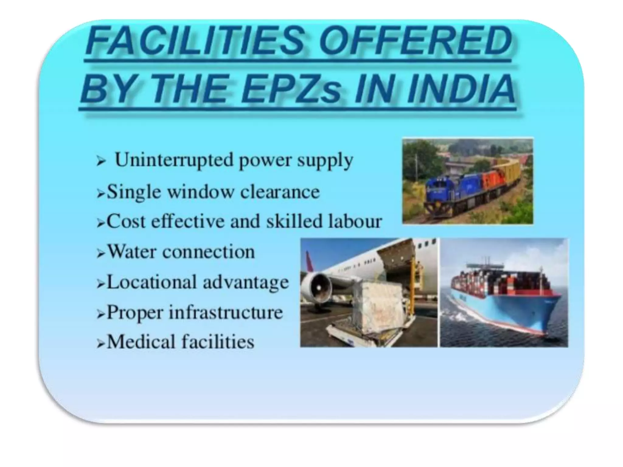 Business environment - Export processing zones(EPZ) | PPT