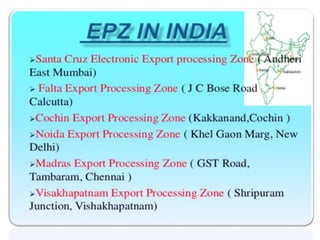 Business environment - Export processing zones(EPZ) | PPT