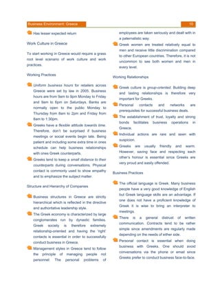 Business environment - Greece | PDF