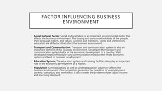 Business environment unit 1 | PPT