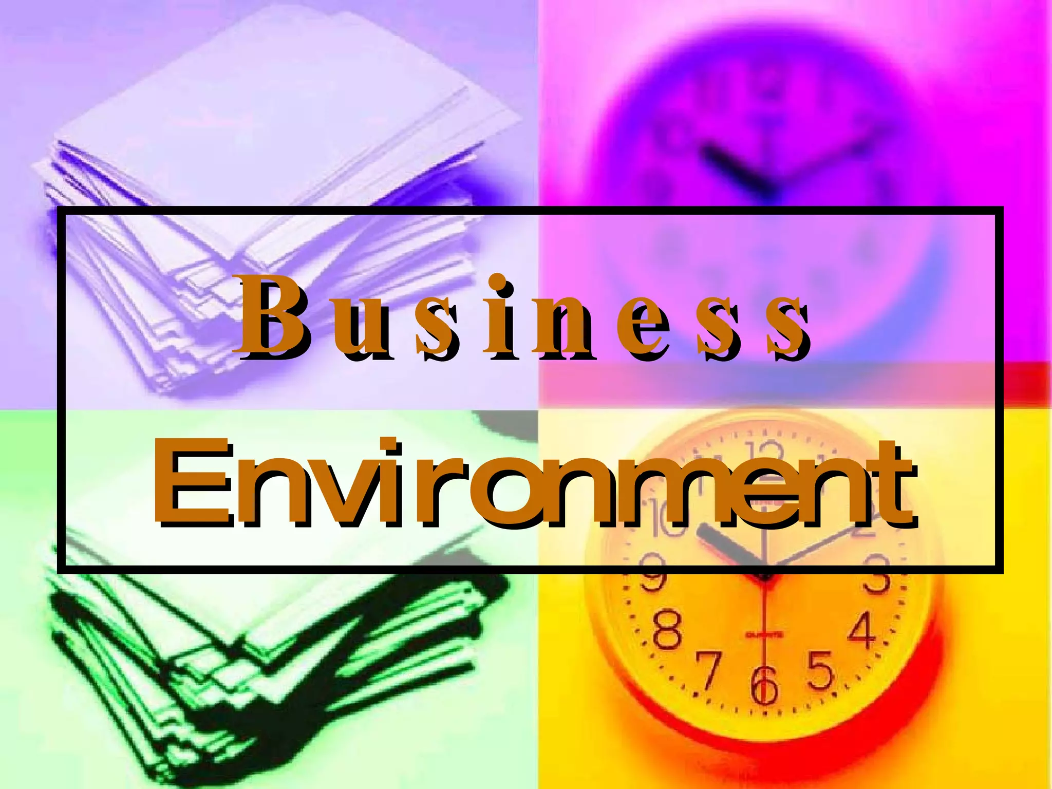 Business Environment | PPT