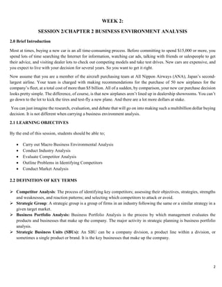 Business Environment Analysis | PDF