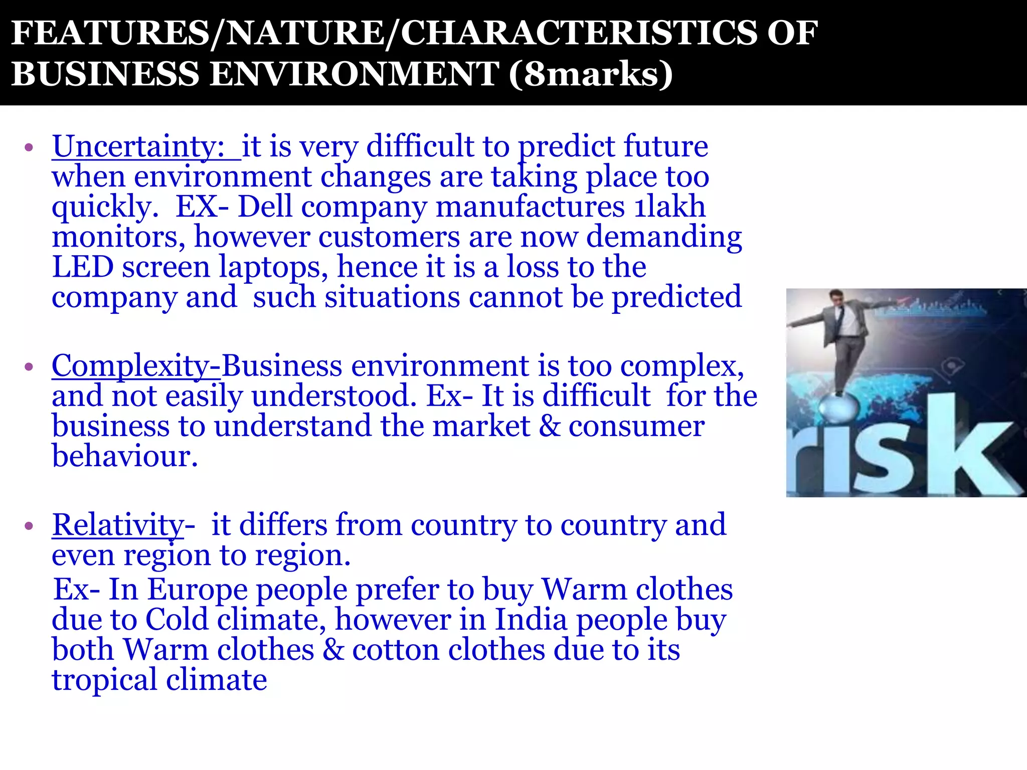 Business environment chapter 3 - class 12 business studies | PPTX