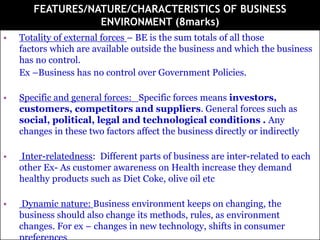 Business environment chapter 3 - class 12 business studies | PPTX