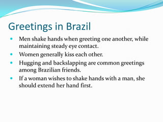 Business environment in brazil | PPTX
