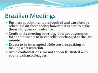Business environment in brazil | PPTX